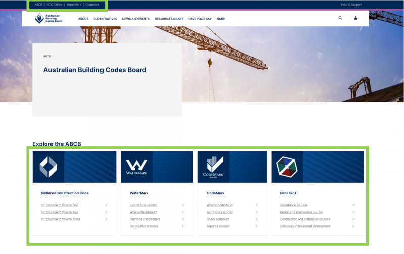 How to find your way around our new website | ABCB